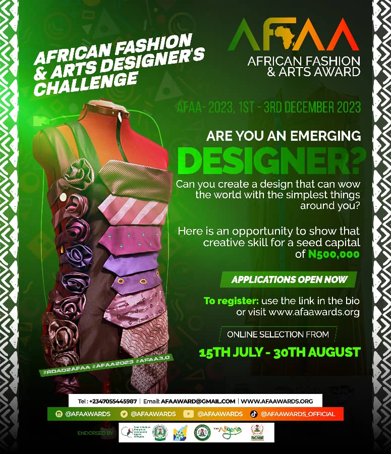 African Fashion And Art Award Afaa Awards