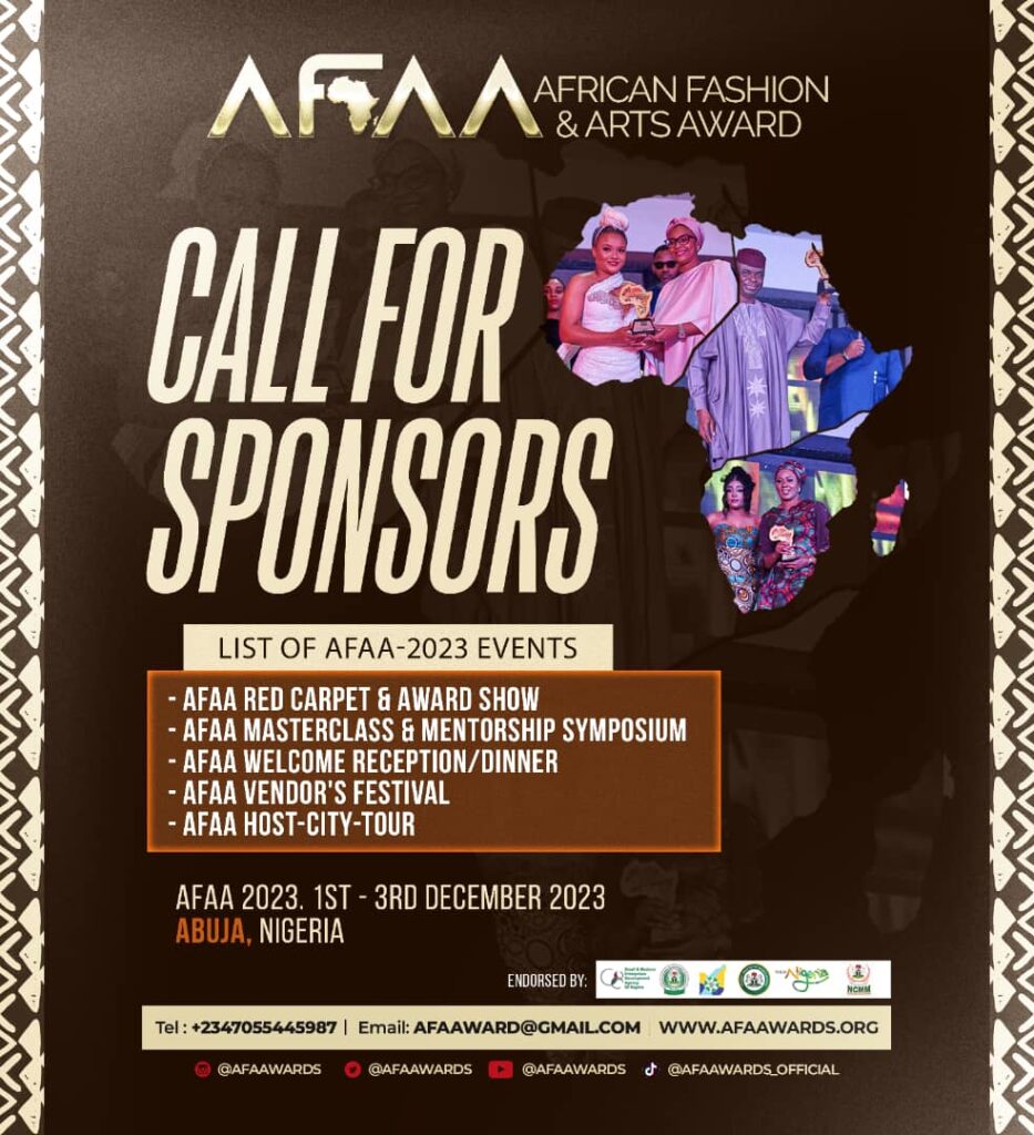 African Fashion And Art Award Afaa Awards